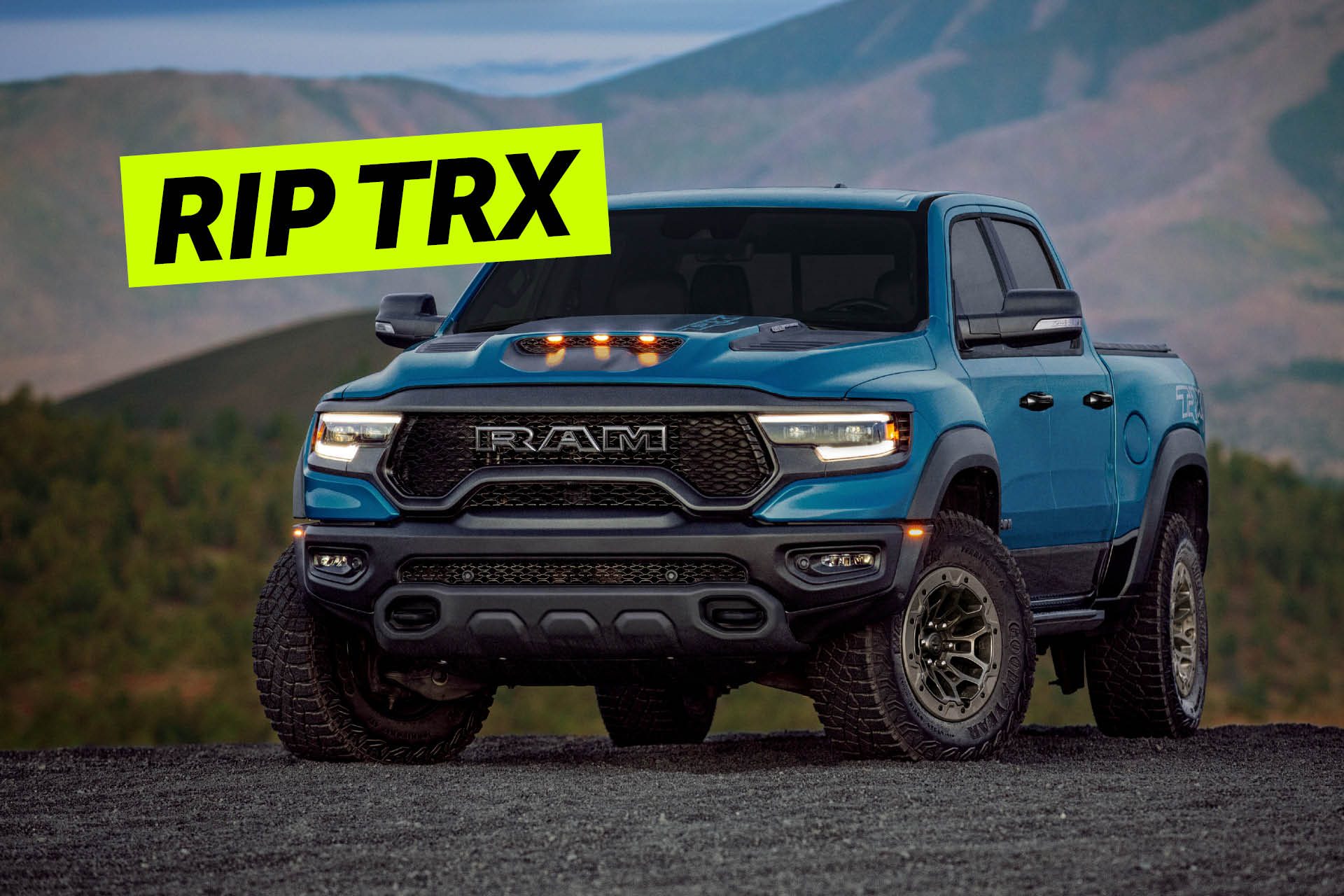Ram 1500 TRX will become extinct at the end of 2023 - Sadeaalaradio