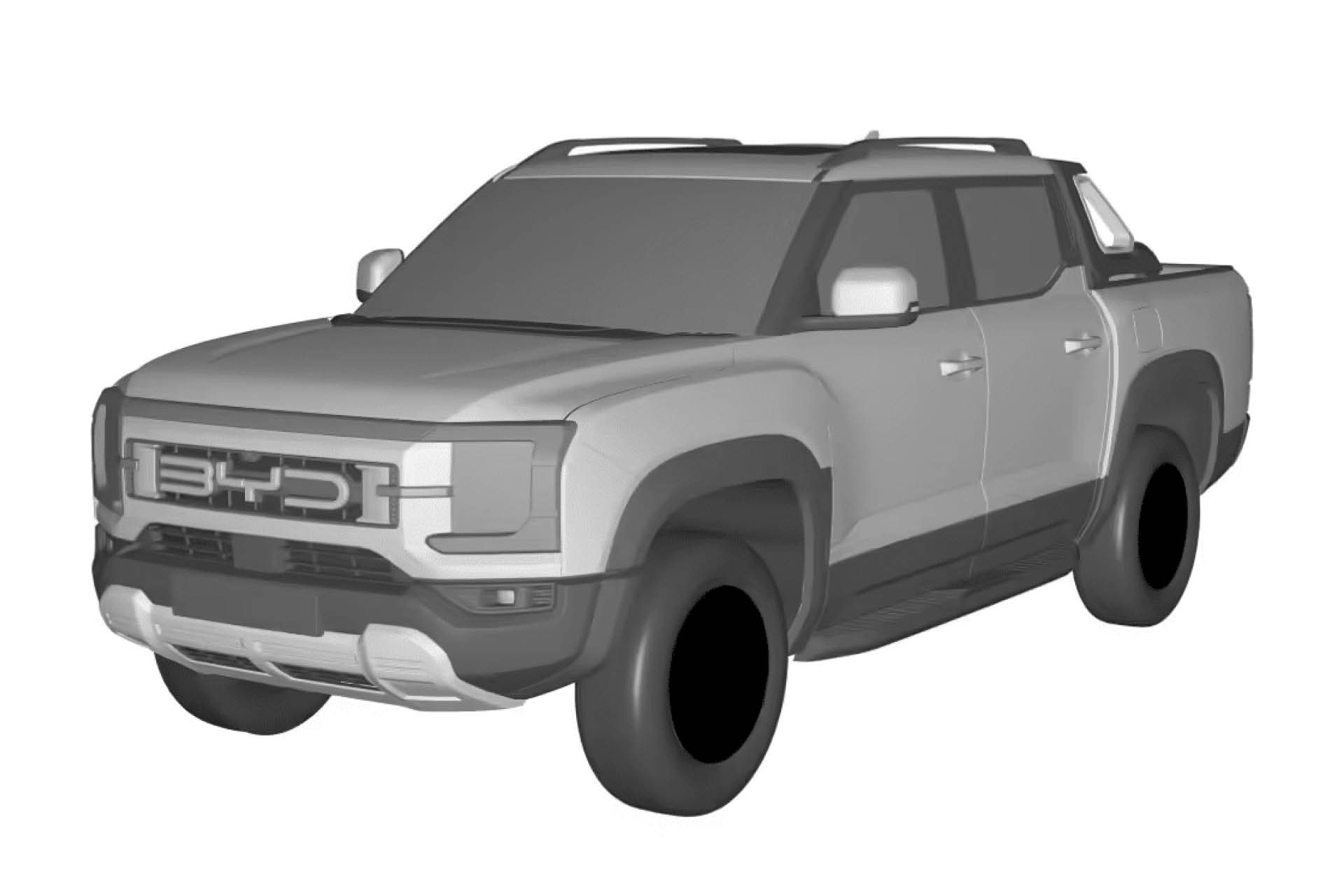 BYD’s new electric ute leaked in new patent images - Sadeaalaradio